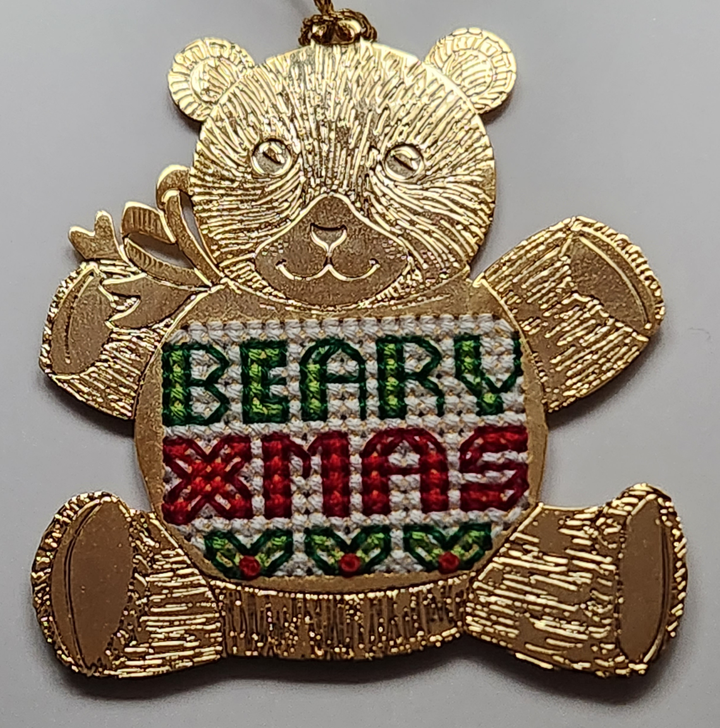 Gold’n Cross Stitch Ornaments | Melitastitches4fun's Blog